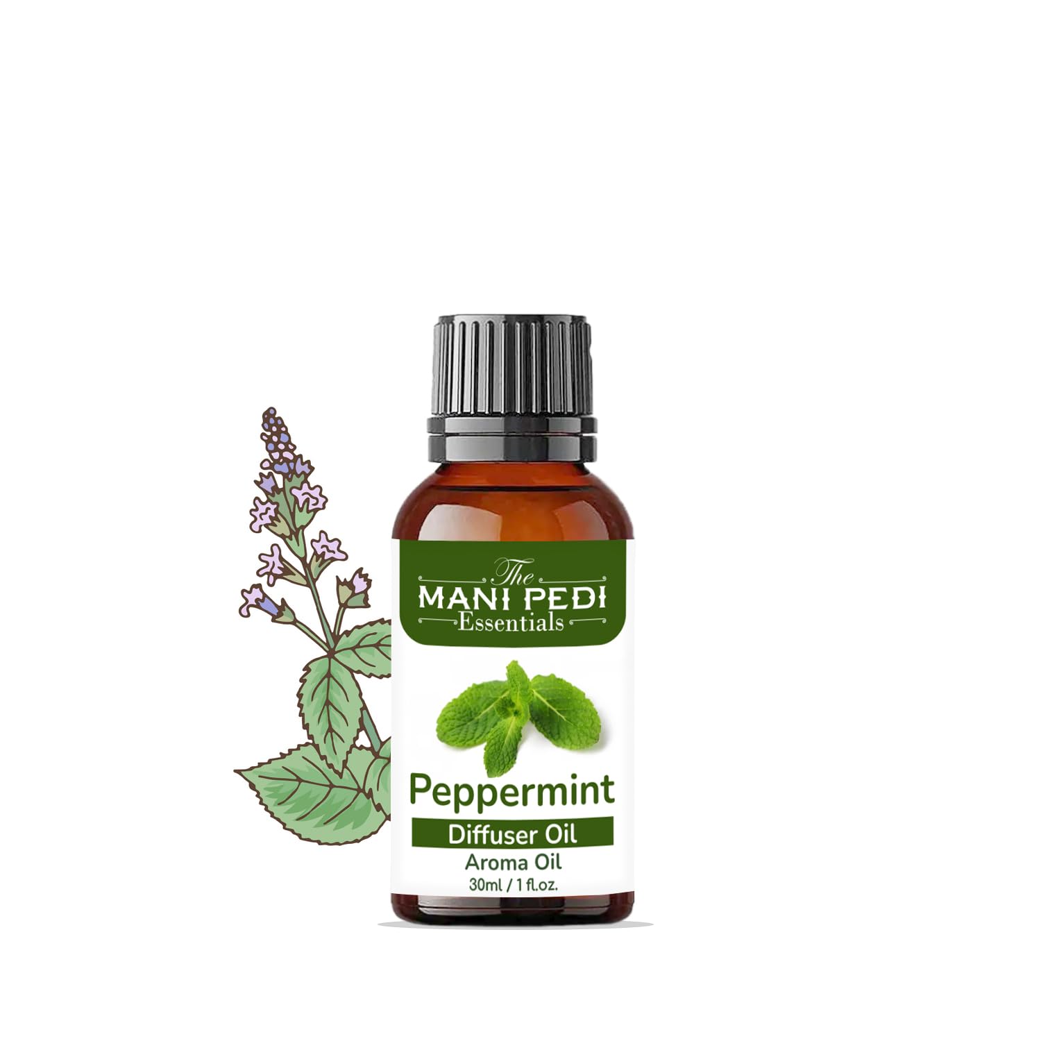 THE MANI PEDI ESSENTIALS Peppermint Diffuser Oil | Aroma Diffuser Oil ...