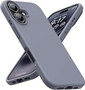 Amazon.com: OuXul Designed for iPhone 16 Case,Shockproof Liquid Silicone Protective Phone Case ...