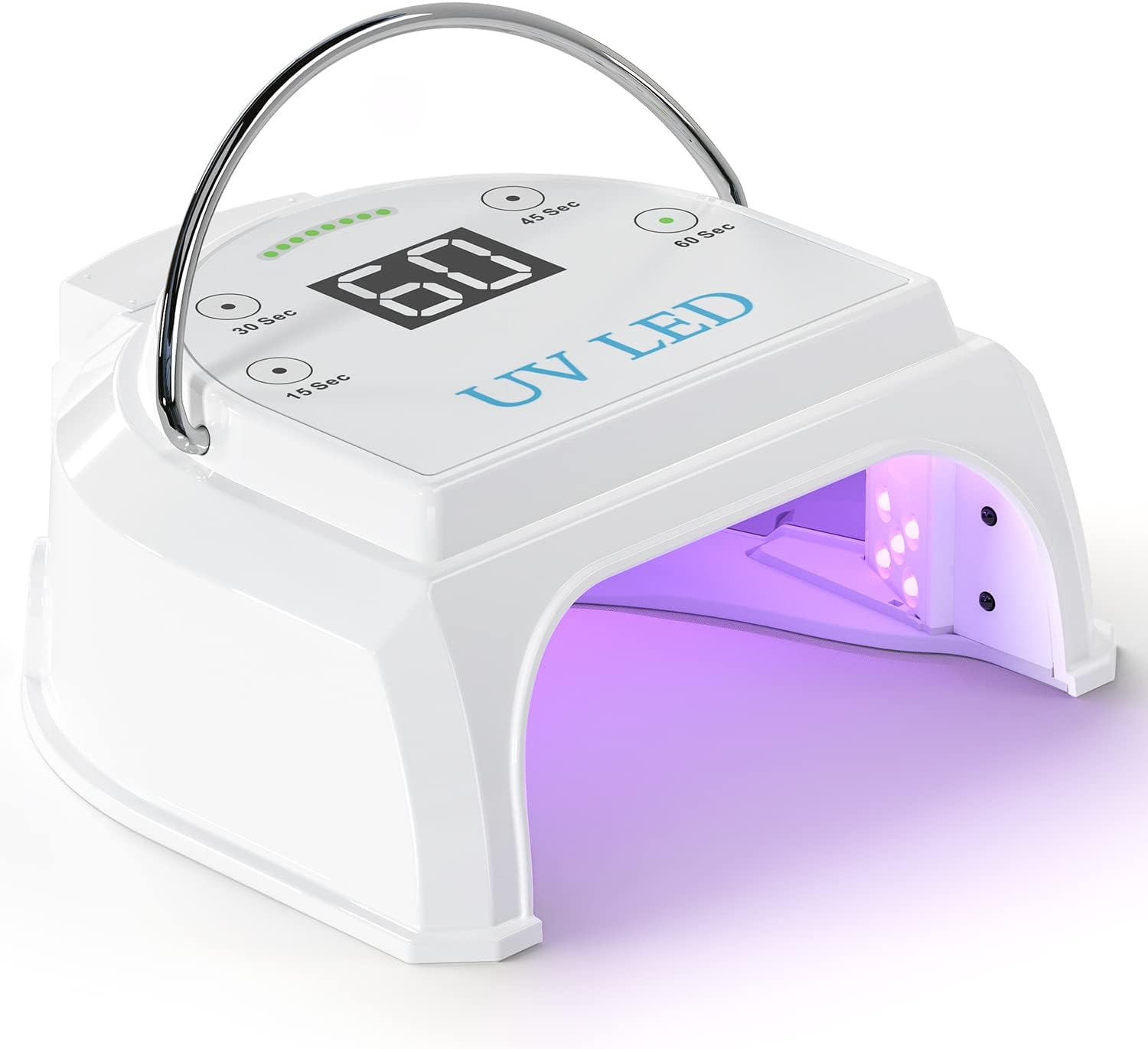 Amazon.com: Gelpal 80W Professional Cordless UV LED Nail Lamp, UV ...