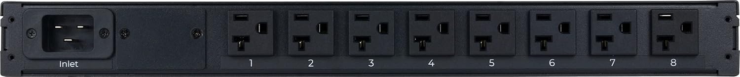 Synaccess SP-1001D SynLink Monitoreado 1U PDU (salidas no conmutables ...