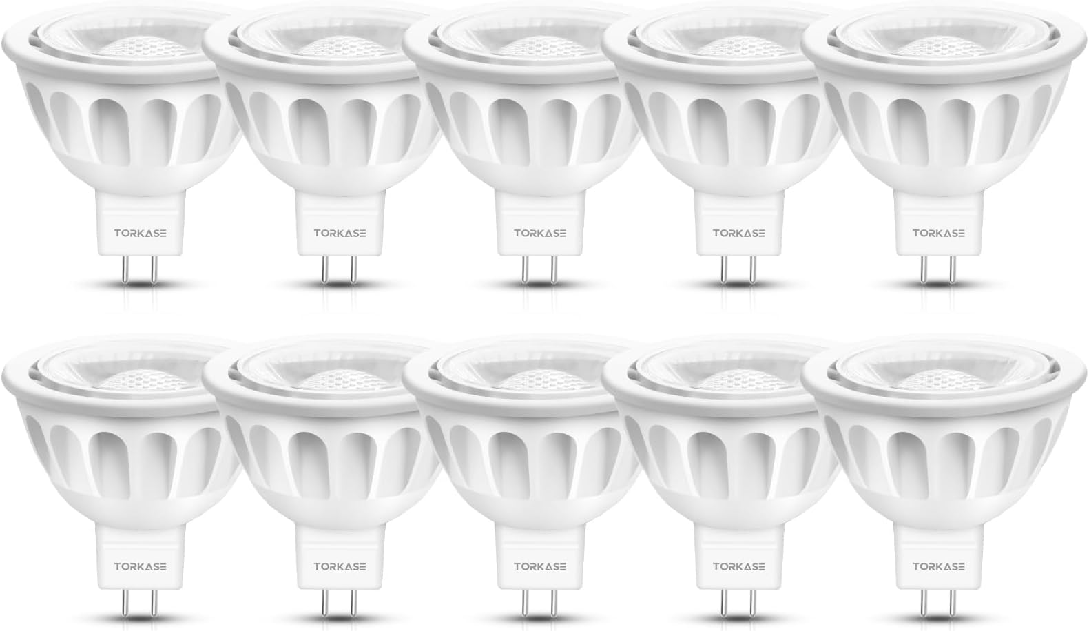 Aurora MR16 50w Square Halogen Bulbs - 60 degrees beam angle : Amazon ...