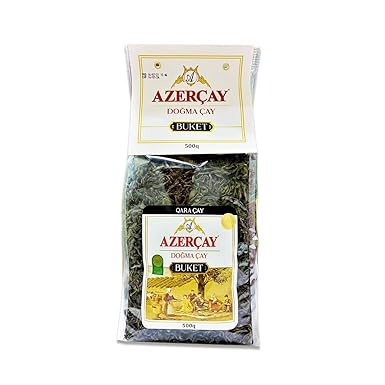 Amazon.com : Azercay Black Tea Pekoe Buket 500 G 17 OZ Loose ...
