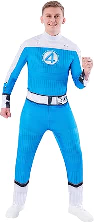 Human Torch Costume for Adults - Marvel Fantastic Four : Amazon.com.au ...