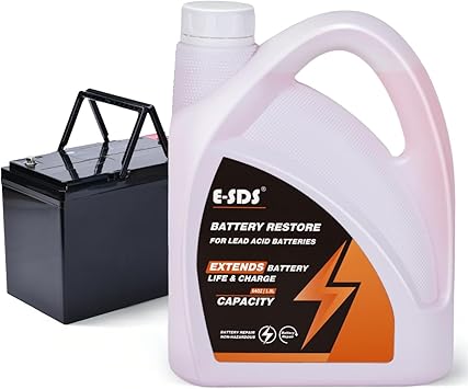 Battery Restore for Lead Acid Batteries, Battery Acid Refill, Golf Cart ...