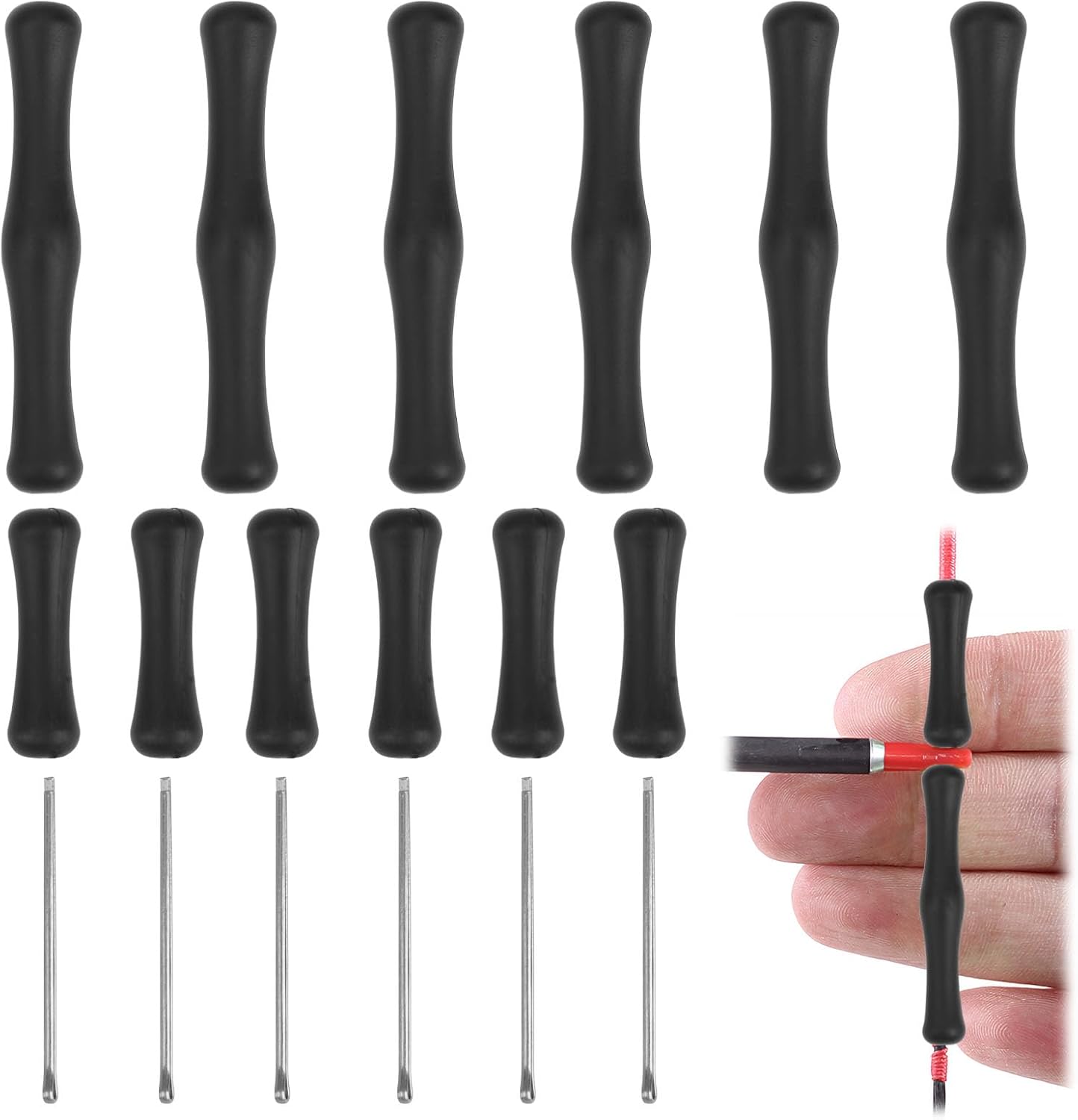 Amazon.com : Oreutkd 6 Sets Archery Finger Guard, Recurve Bow ...