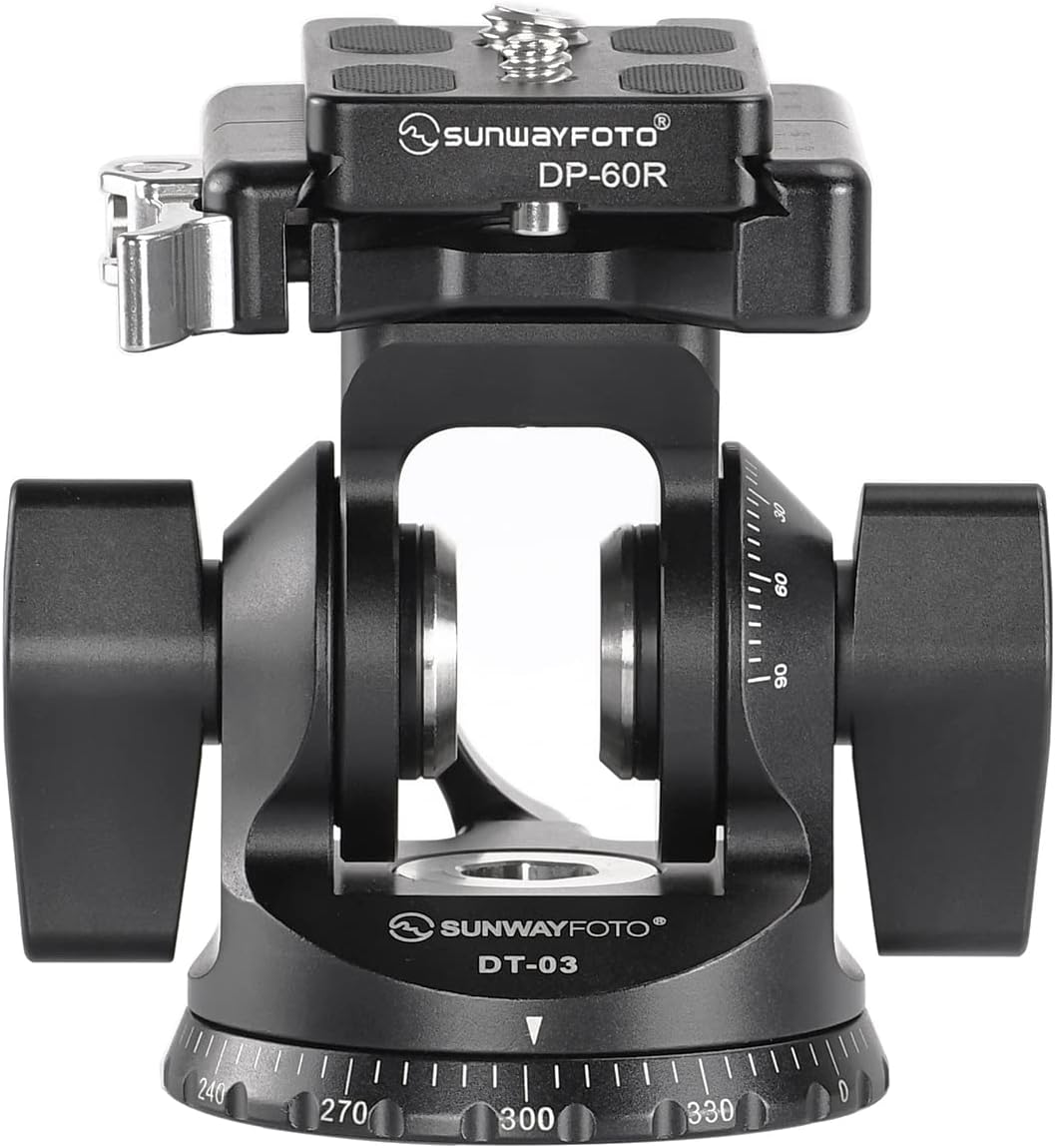 Amazon.com : Acratech Panoramic & Tilt Head with QR, 25 lbs Load ...