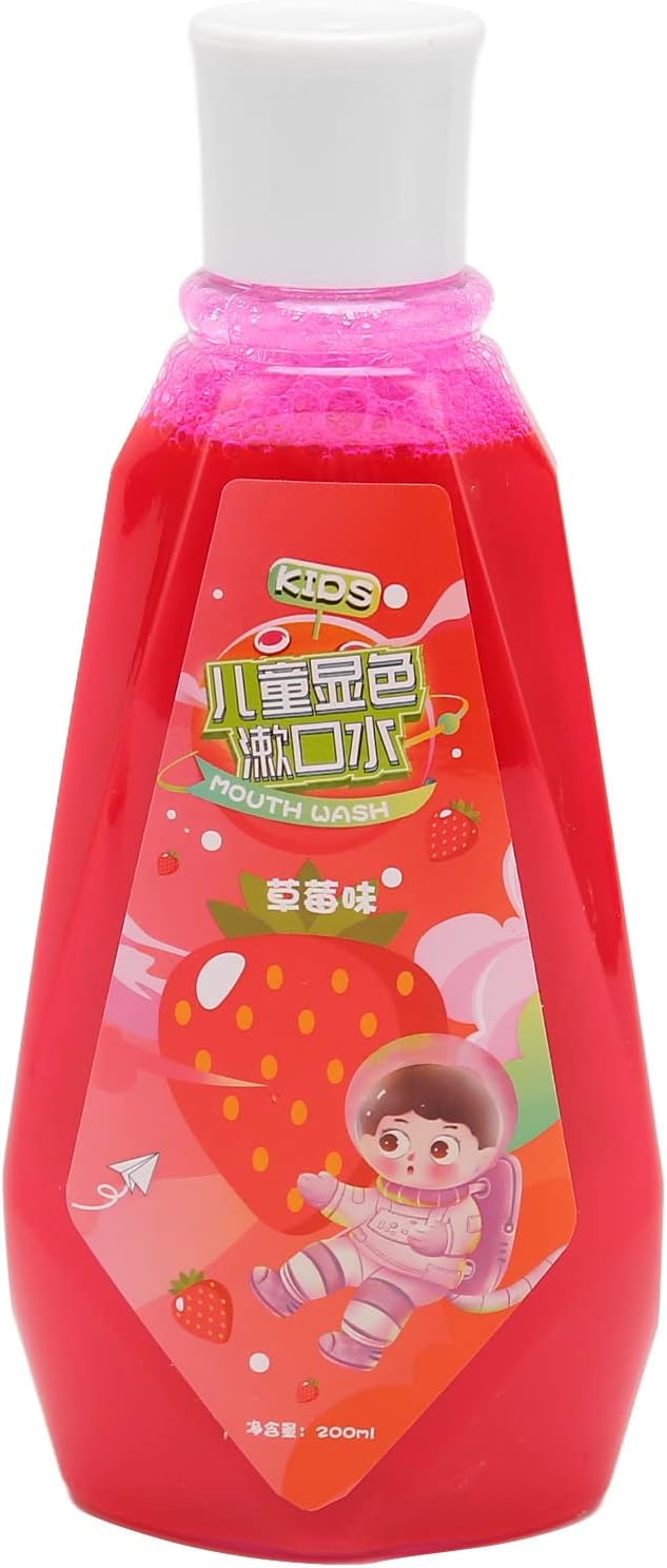 Saluaqui 200ml Plaque Disclosing Mouthwash for Teeth, Dental Disclosing ...