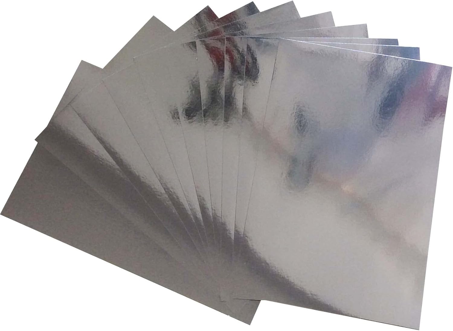 Amazon.com : 10 Sheets Premium Mirror foil Board Sparkling Assorted ...