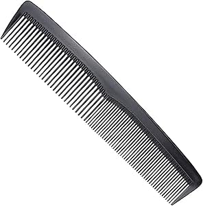 1Piece 7.48in Hair Comb, Medium Tooth and Fine Tooth Comb, Curl Pocket ...