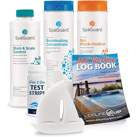 Amazon.com : Leisure Time 45521A Bromine Spa Chemical Start-Up Kit ...