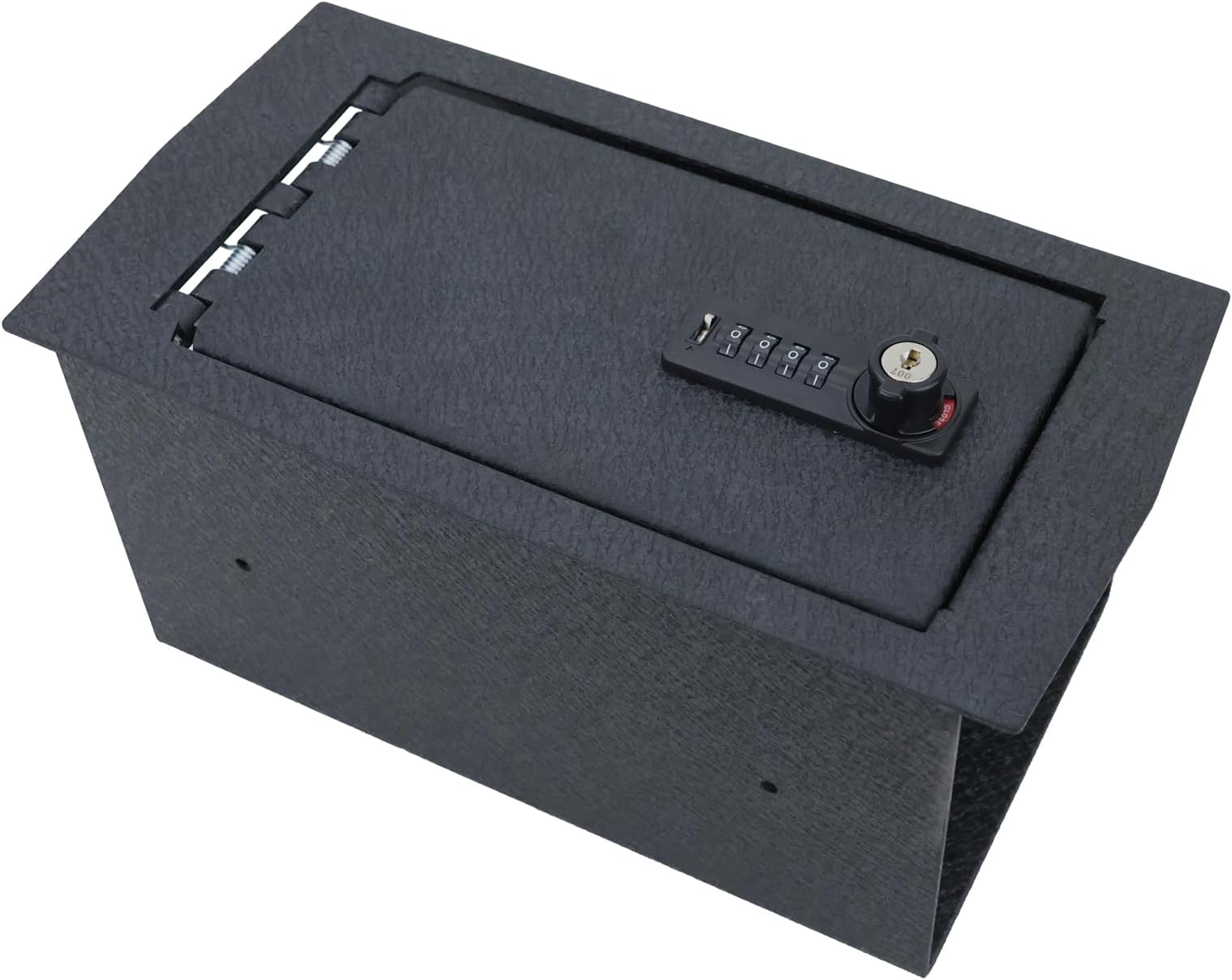 Amazon.com: Center Console Gun Safe Vault - WASAI Console Lock Box ...