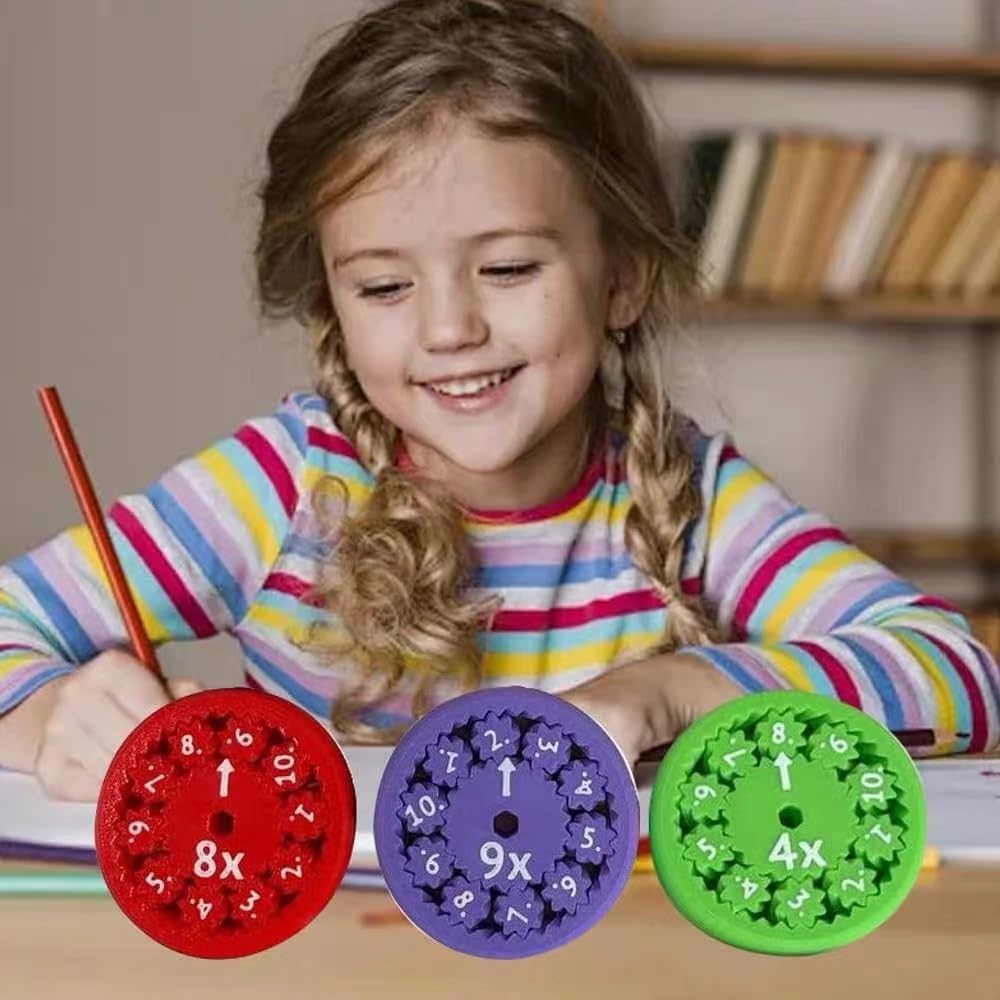 Snapklik.com : Math Fidget Spinners For Kids Learning Math Facts Stress ...