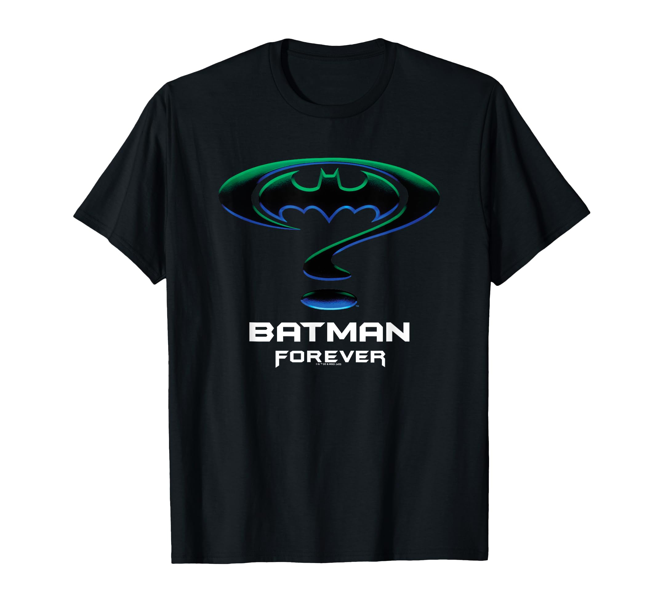 Amazon.com: Batman Forever Logo with Title T-Shirt : Clothing, Shoes ...