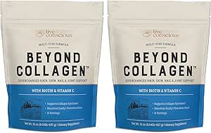 Amazon.com: Live Conscious Beyond Collagen Multi Collagen Powder ...