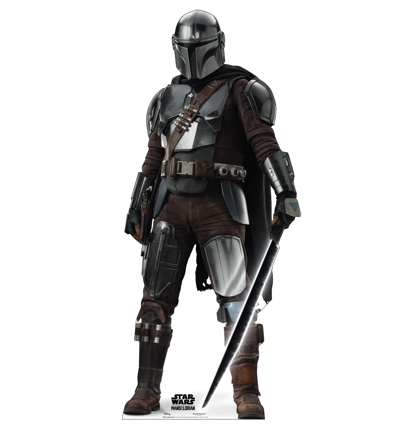 Amazon.com: Cardboard People The Mandalorian Cardboard Cutout Standup ...