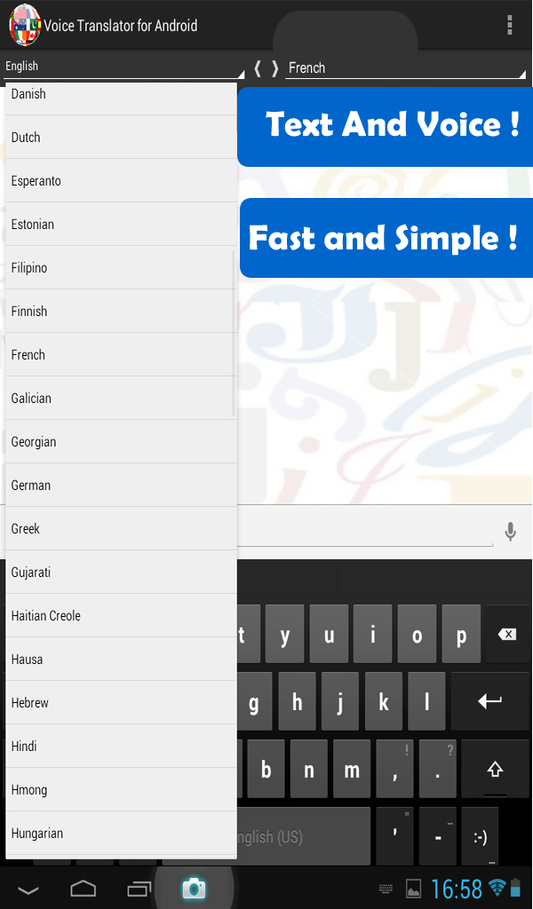 Mobile translator for Android - Text and voice - App on the Amazon Appstore