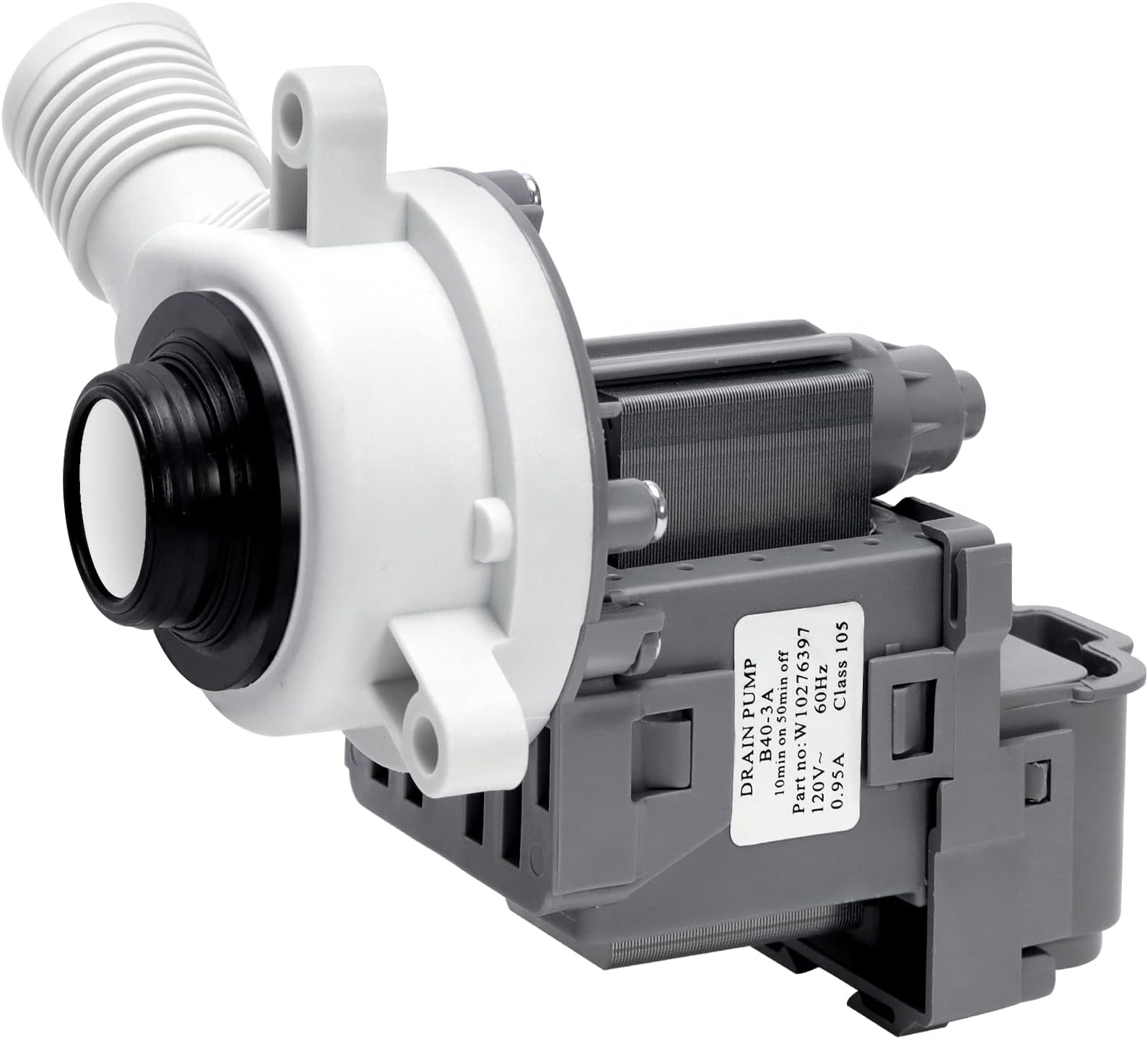 Amazon.com: Whirlpool WPW10661045 Drain Pump, White : Appliances