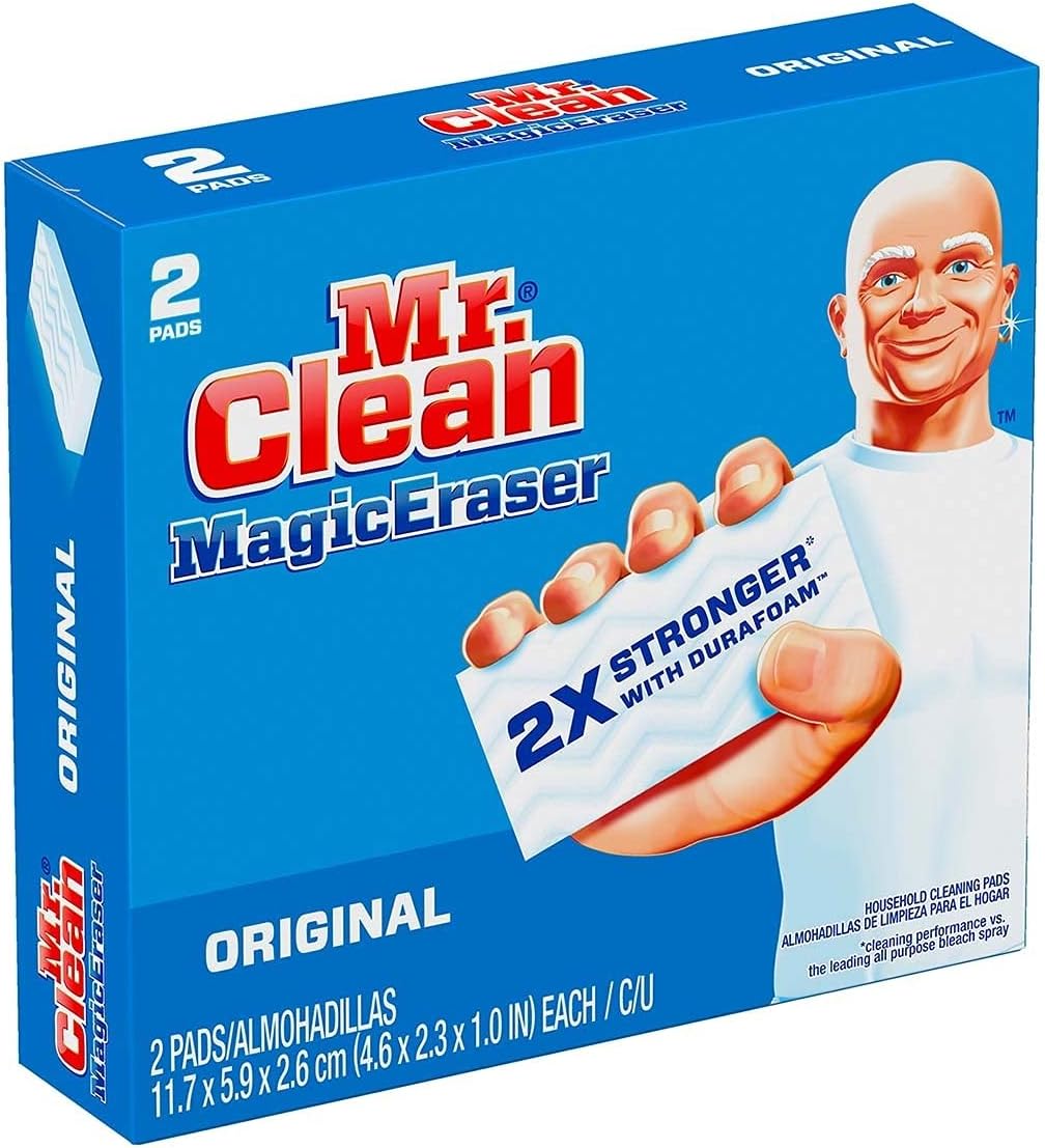 Amazon.com: Mr. Clean Magic Eraser, Original 2 ea (Pack of 4) : Health ...
