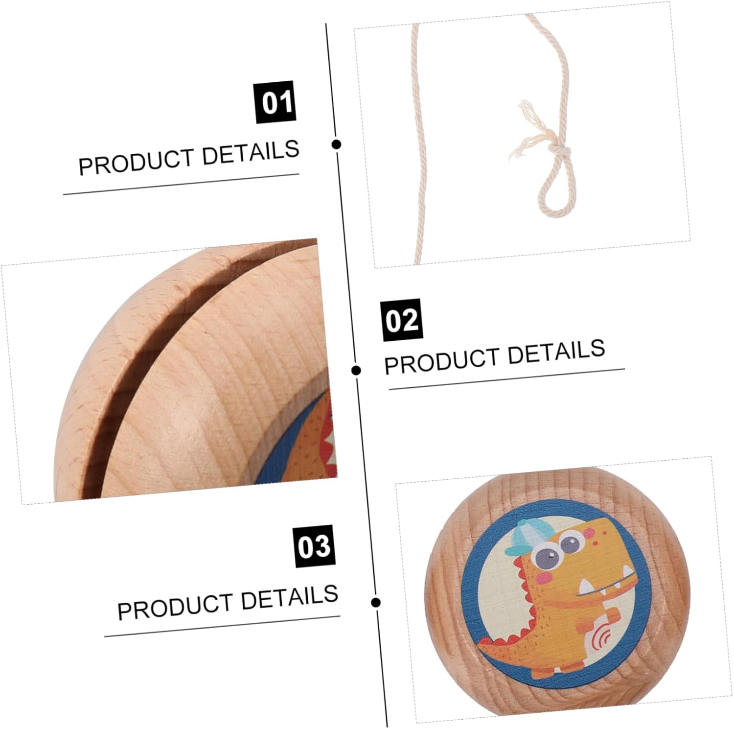 ERINGOGO 6 Pcs Yo-yo Toy Beginner Yoyo Ball Bearing Yoyo Professional ...