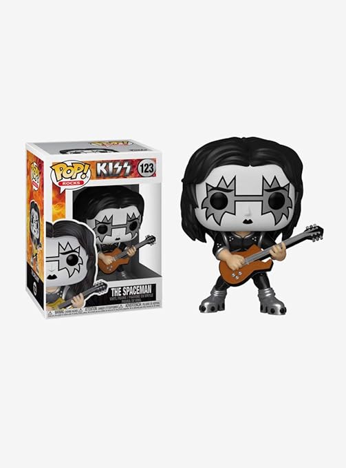 Amazon.com: Funko Pop! Rocks: Kiss - Spaceman, Multicolor : Kiss: Toys ...