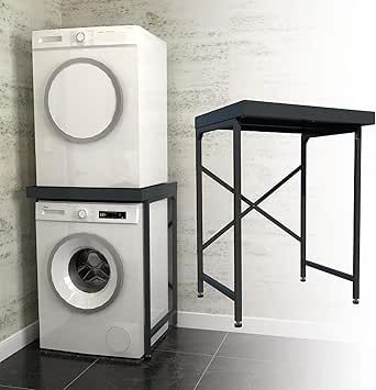 Norvic® Appliance Stand | Universal Stacking Kit with Anti-tip Plinth ...