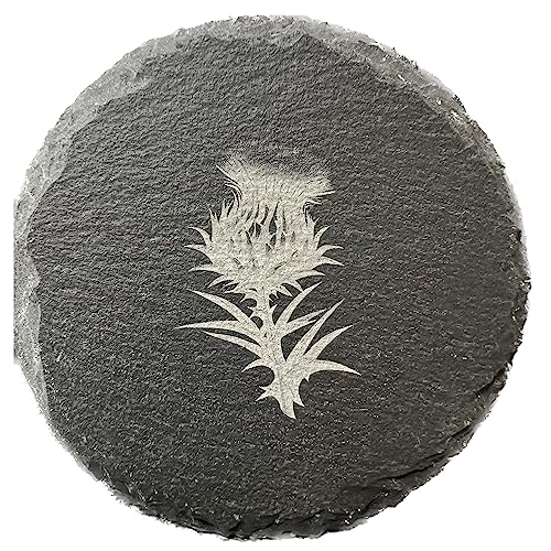 Scottish Thistle Coaster : Amazon.co.uk: Home & Kitchen