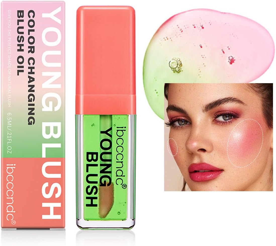 Amazon.com : Wugbc Color Changing Blush Stick,Jelly Tint Stain Clear PH ...
