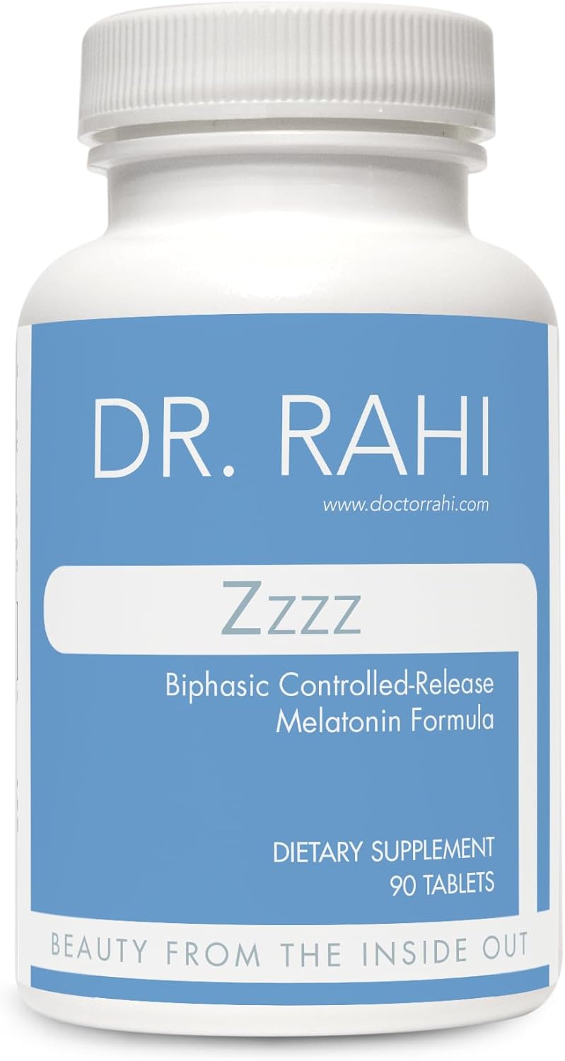 Amazon.com: Dr. Rahi Melatonin 5mg with Calcium and B6 Sleep Support ...