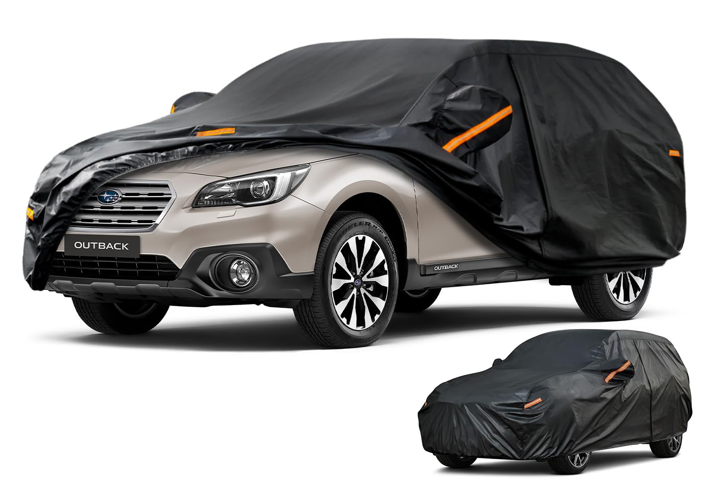 Amazon.com: Kayme 7 Layers SUV Car Cover Custom Fit for Subaru Outback ...