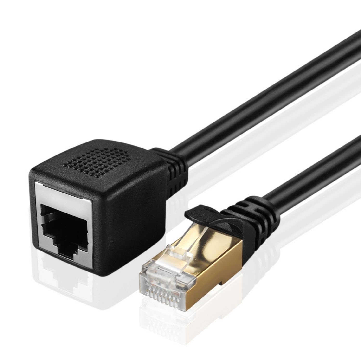 Amazon.com: TNP - Extensor de cable Ethernet (3 pies), Cat6, Cat5e ...