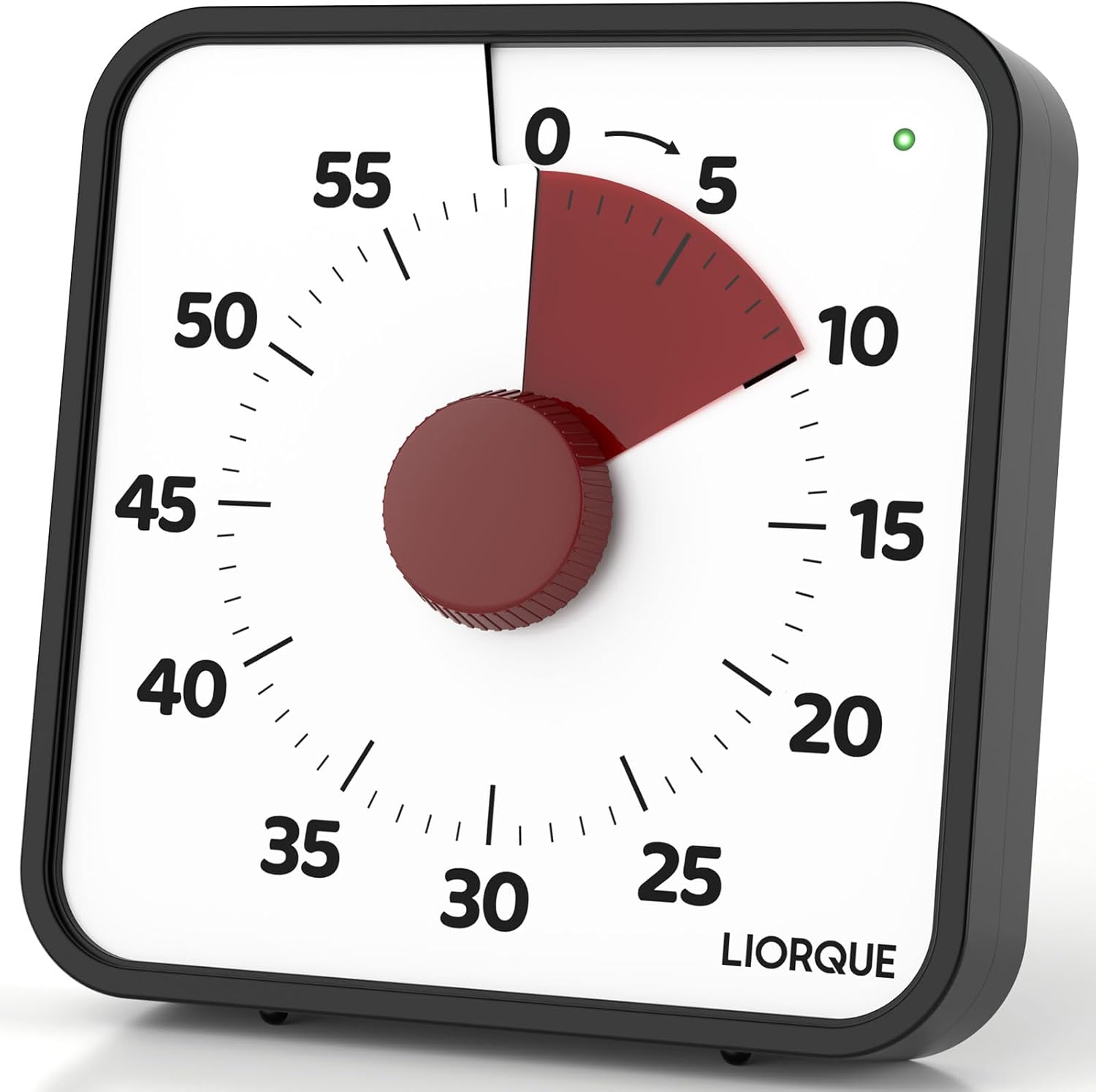 Amazon.com: LIORQUE 60 Minute Visual Timer for Kids and Adults, Non ...