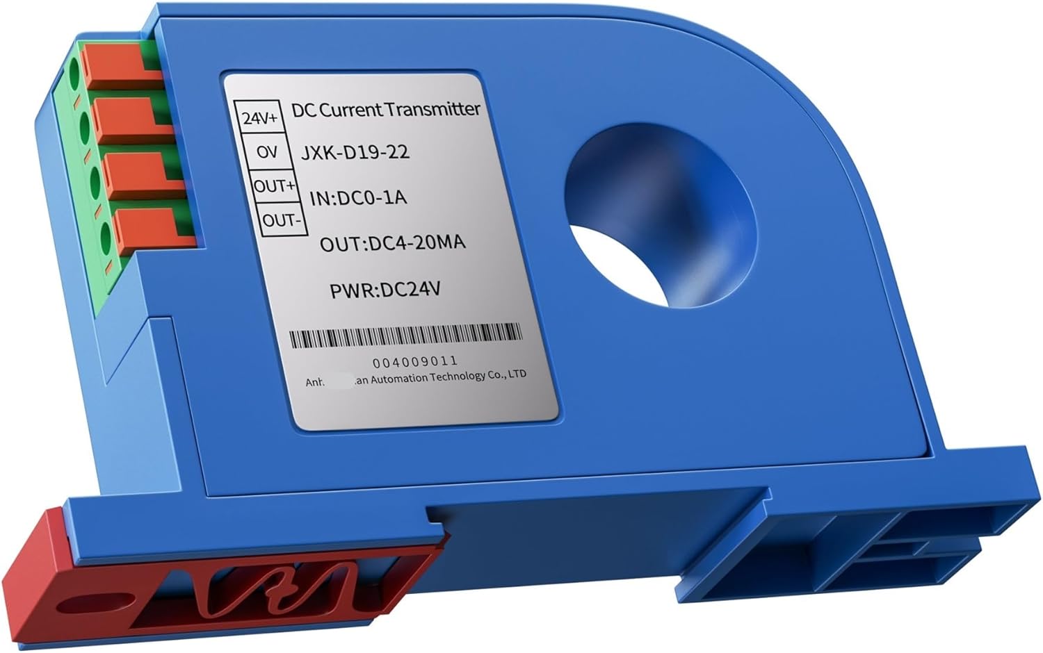 Current Transmitter Transducer DIN DC24V Current Transmitter 4-20mA 0-10V 0-5V RS485 Hall ...