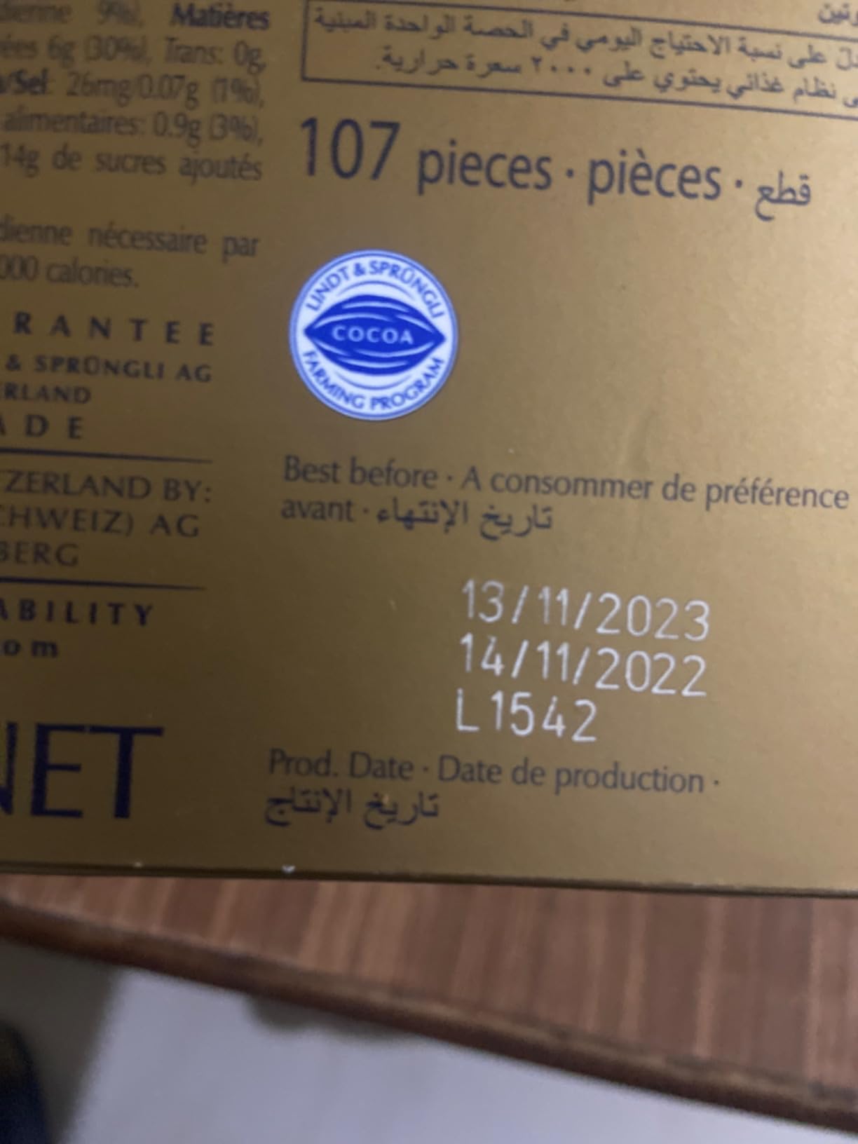 Lindt Swiss Premium Chocolate Assorted 700g : Amazon.in: Grocery ...