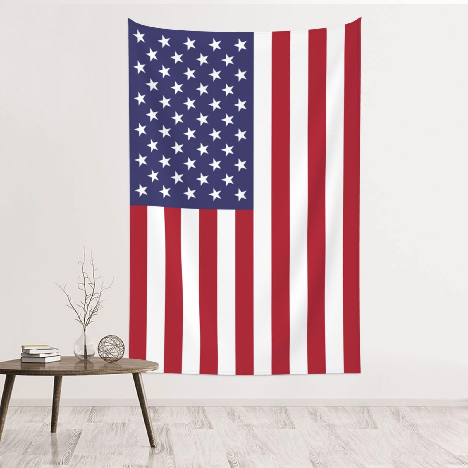 Amazon.com: JUHIOPOI American Flag United States Tapestry Wall ...