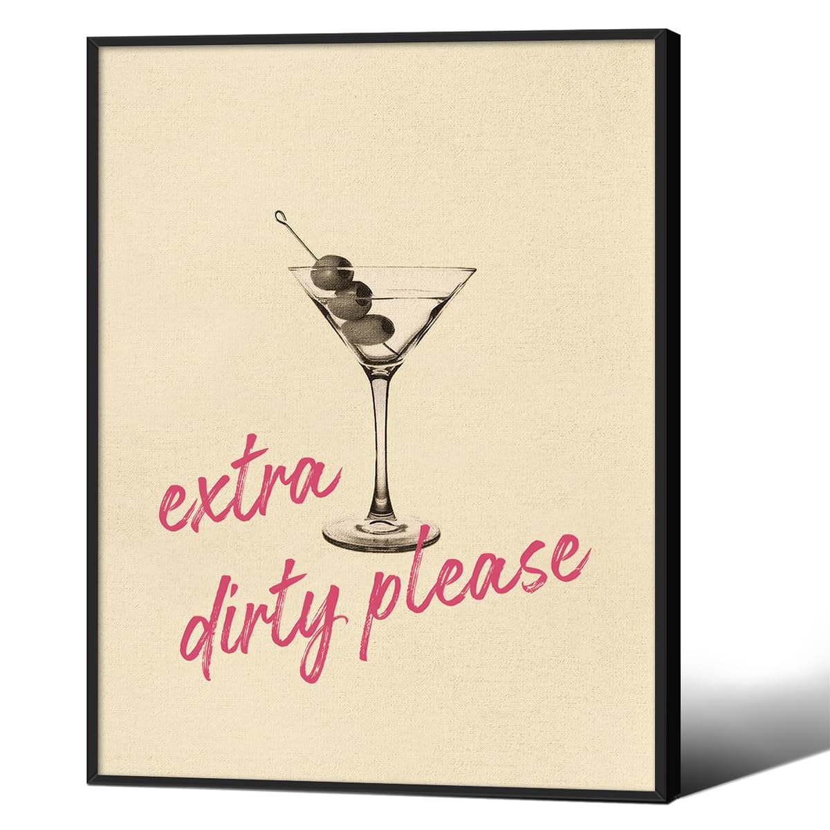 Snapklik.com : Dirty Martini Posters Retro Cocktail Drinks Wall Art ...