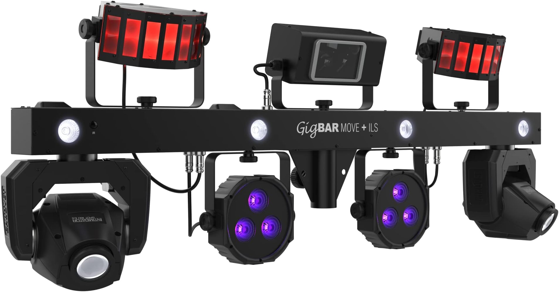 Amazon.com: Chauvet DJ Gig Bar Move ILS Lighting System (Black ...