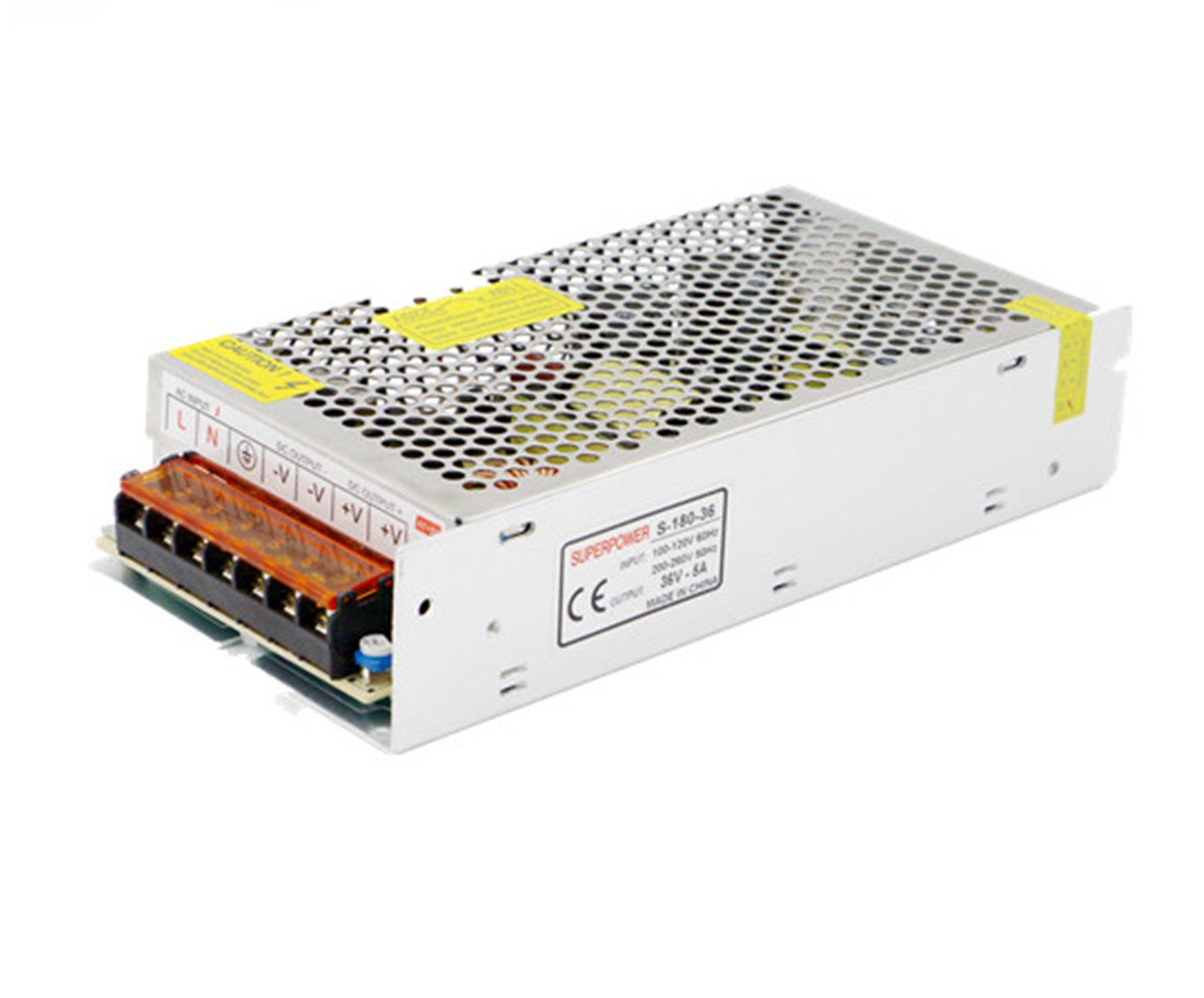 Buy Universal Sw 36V 5A 180W Power Supply Regulated Transformer Short ...