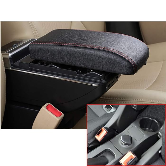 Buy For Smart Fortwo Forfour 2009-2018 High-end Car Armrest Center ...