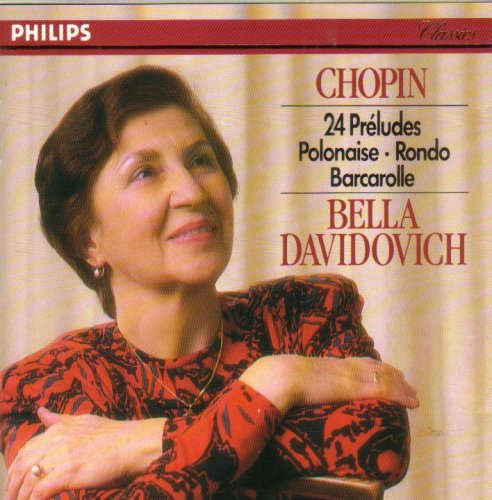 Chopin-Davidovich-24 Preludes: Bella Davidovich, Bella Davidovich ...