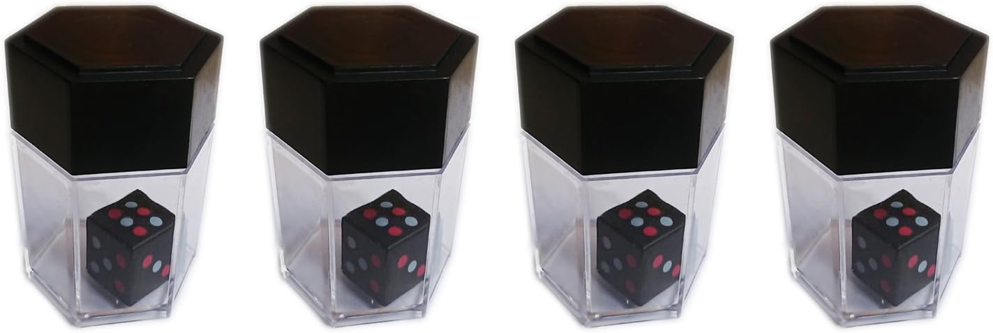 Amazon.com: Actopus 4sets Dice Bomb Magic Trick 1 Change 8 Dices Small ...
