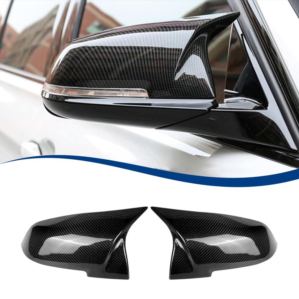 Real Carbon Fiber Side Mirror Cover Compatible With 3 Series ...