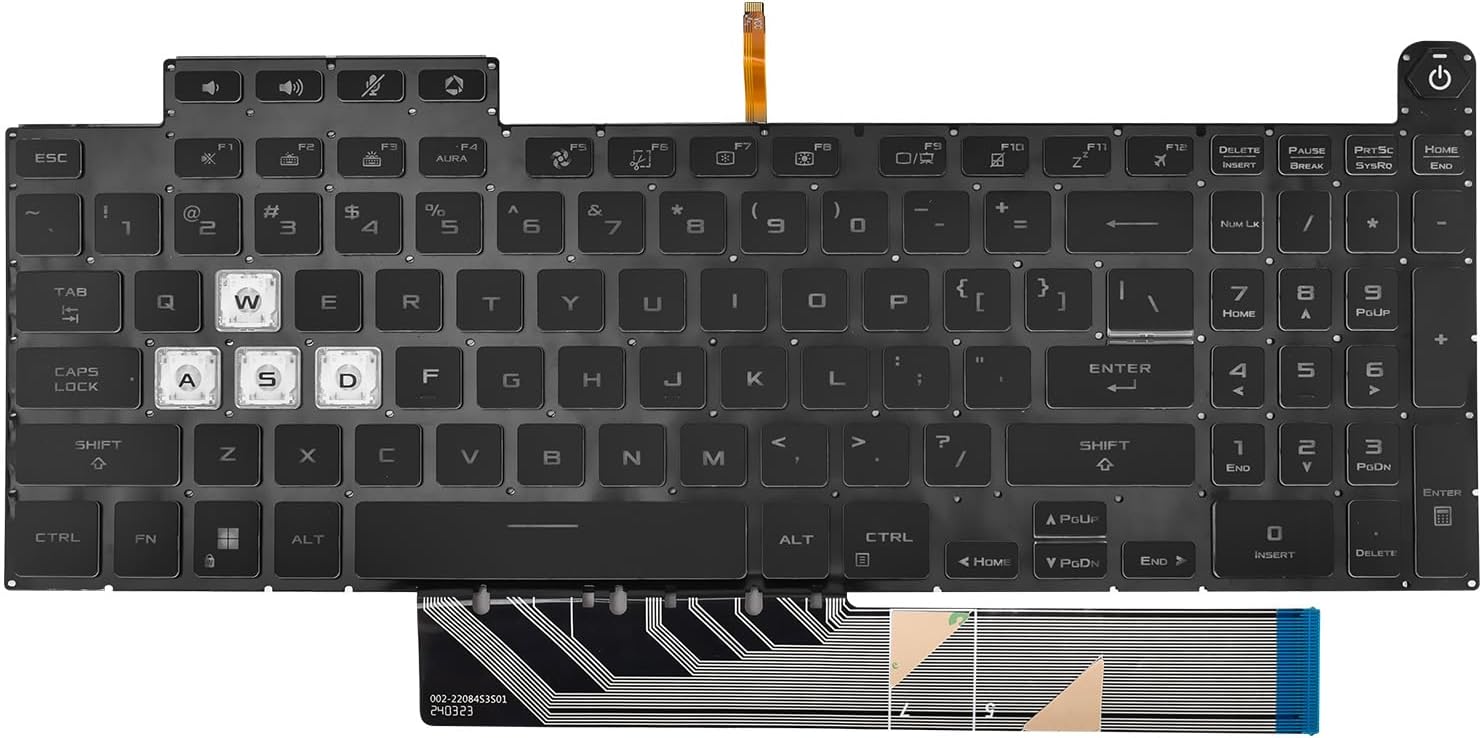Amazon.com: SUNMALL Keyboard Replacement Compatible with ASUS R510l ...
