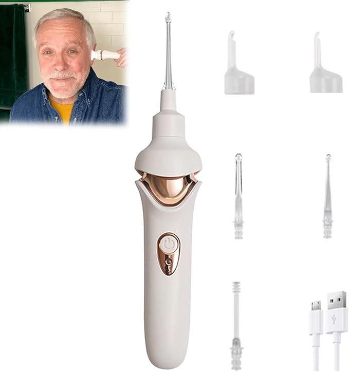 Puriear Ear Wax Remover, Puriear Ear Wax Cleaner, Electric Ear Suction ...