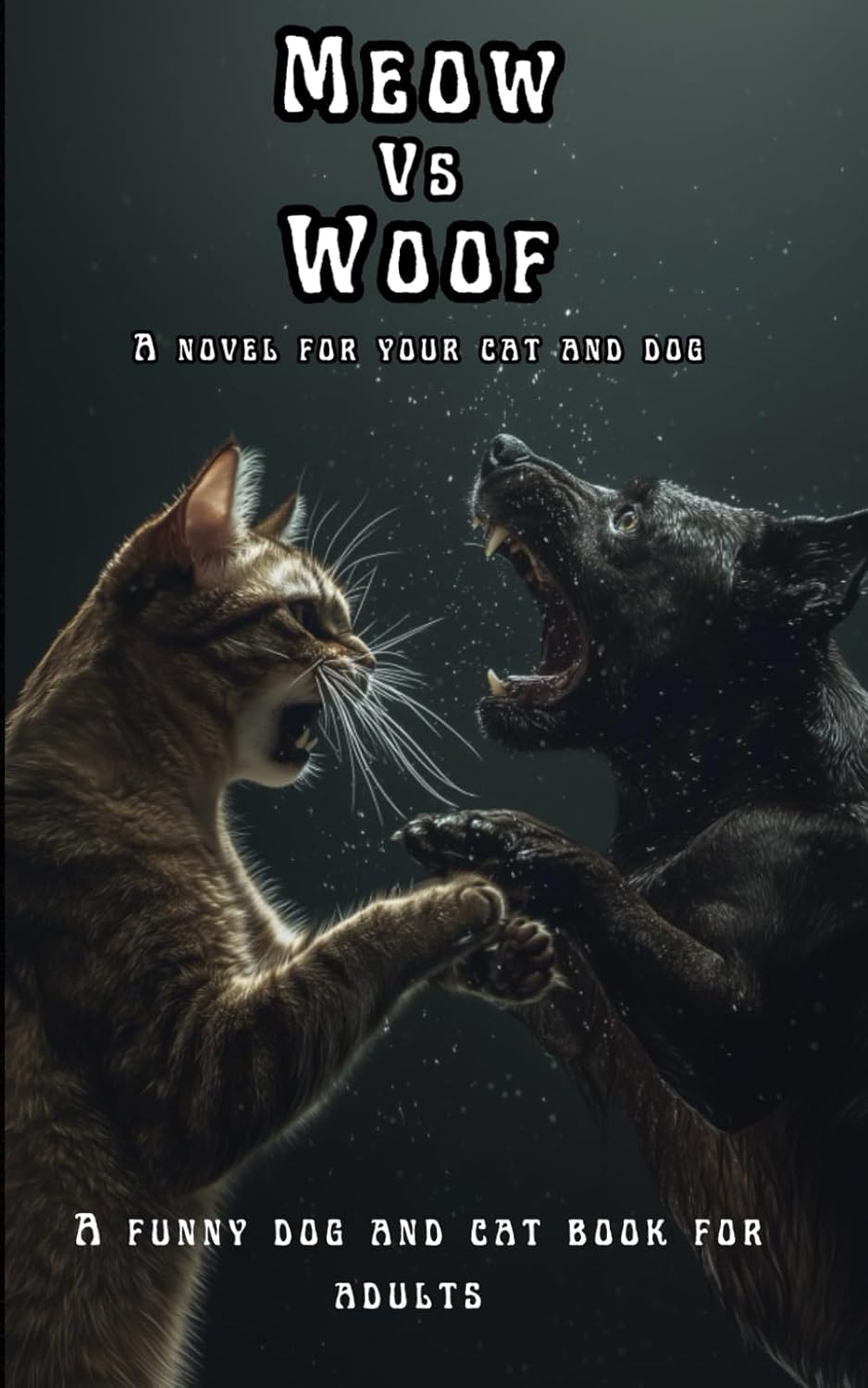 Meow Vs Woof, A novel for Your Cat and Dog: A Funny Dog and Cat Book ...