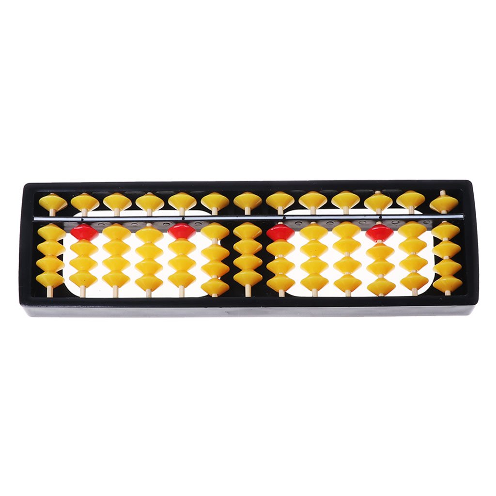 Buy Jigang 1 Pc 13 Digits Column 5 BeadsAbacuses Arithmetic Soroban ...