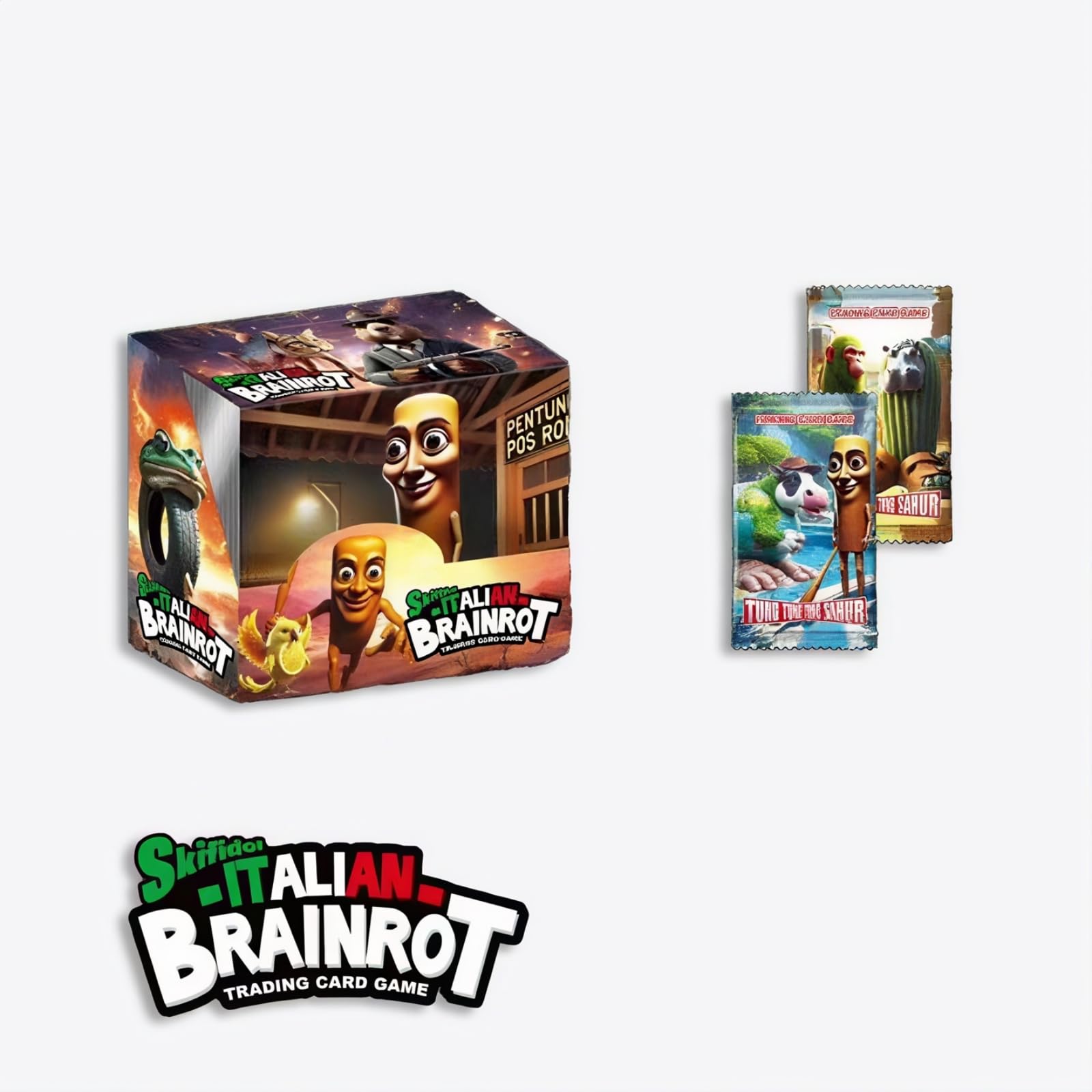 Brainrot Games 24 PCS Italian Brainrot Tralalero Tralala, Italian ...