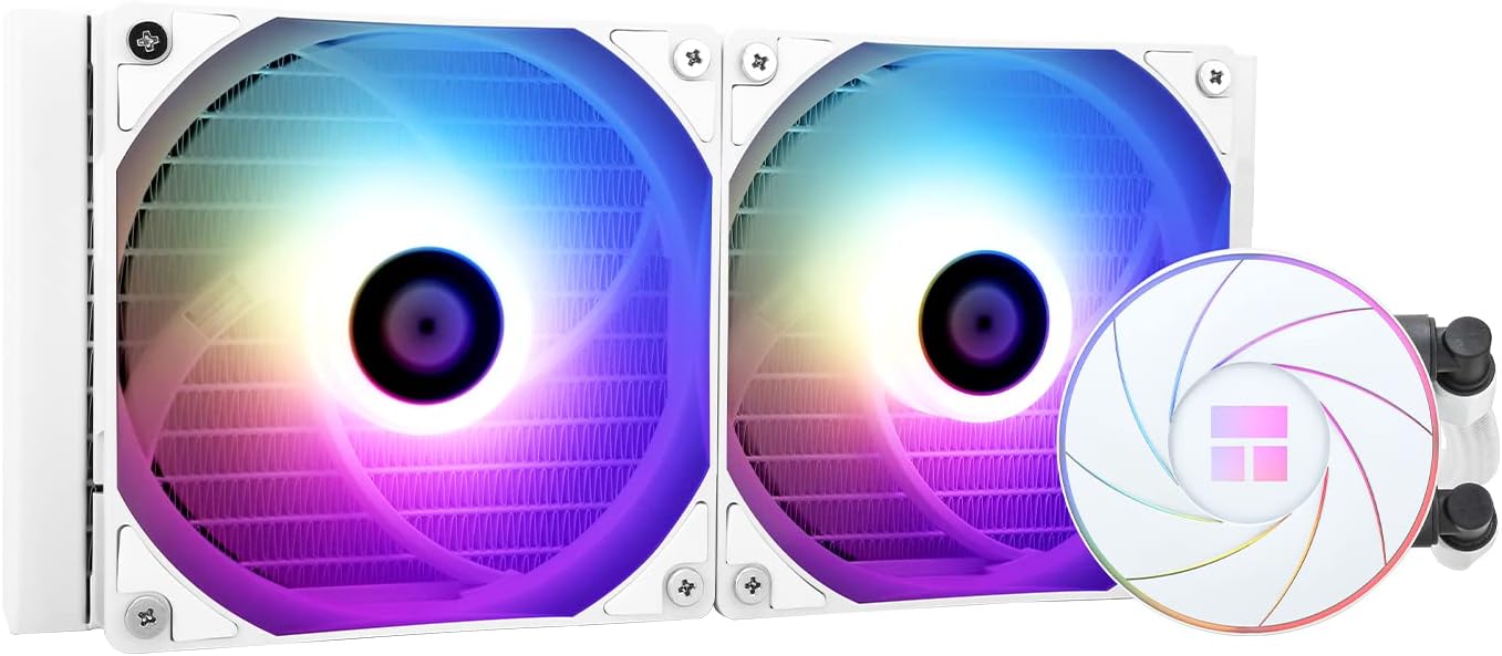Thermalright Aqua Elite 240 White ARGB Liquid CPU Cooler, 240 AIO ...