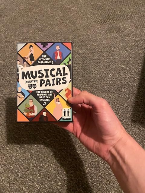 Amazon.com: StageyGifts Musical Theatre Pairs - Ultimate Card Game ...