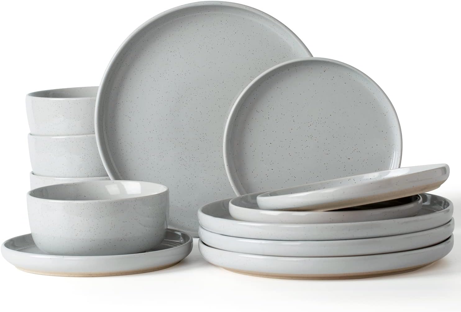 Amazon.com | Famiware Star Dinnerware Set with Plates and Bowls ...