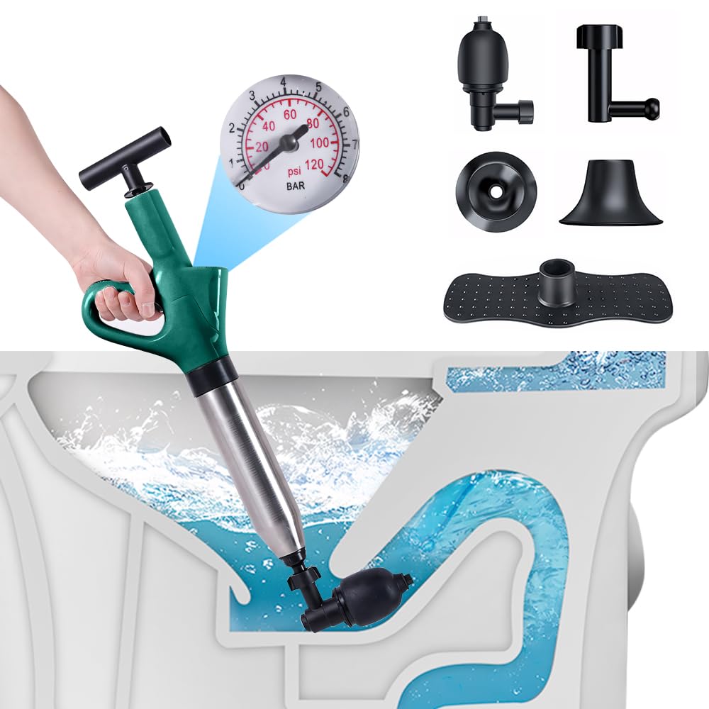 Zamus Destapador de Drenaje de Aire, Destapador de Baño de Acero ...